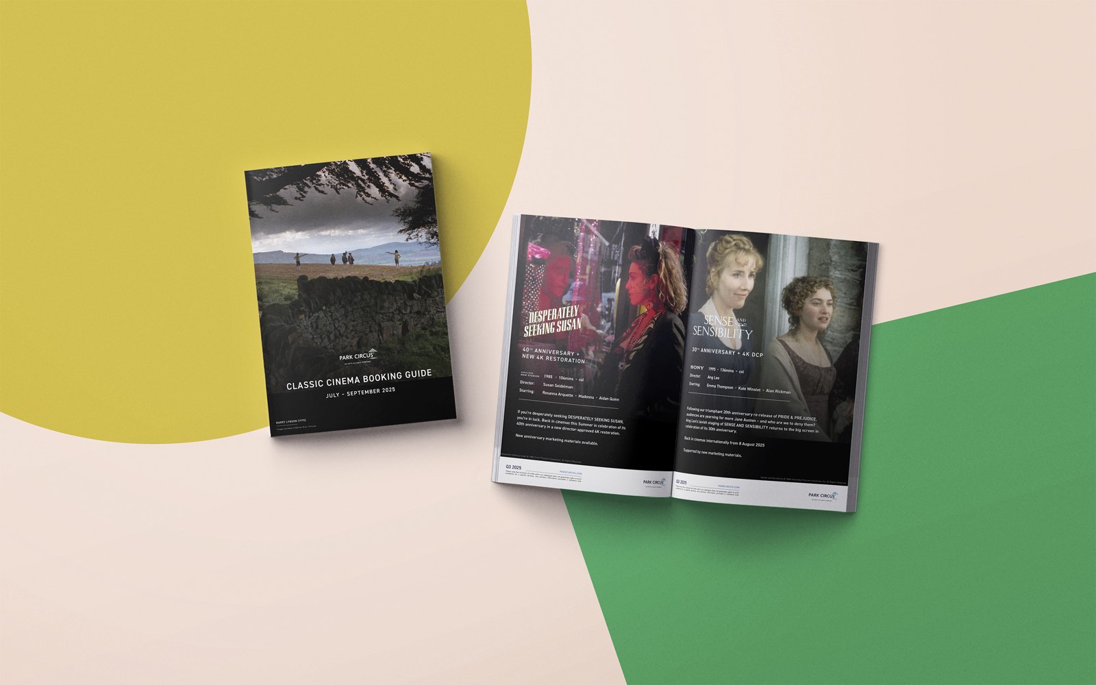 Booking Guide: April - June 2025 | Park Circus