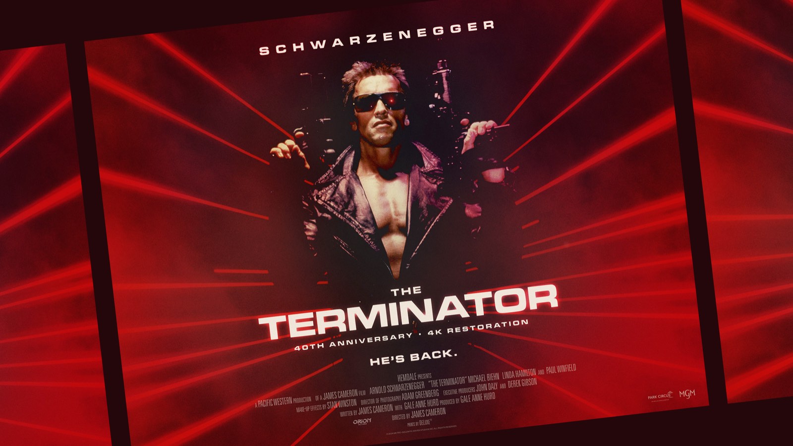 He's Back: The Terminator 40th Anniversary Re-release Announced | Park ...