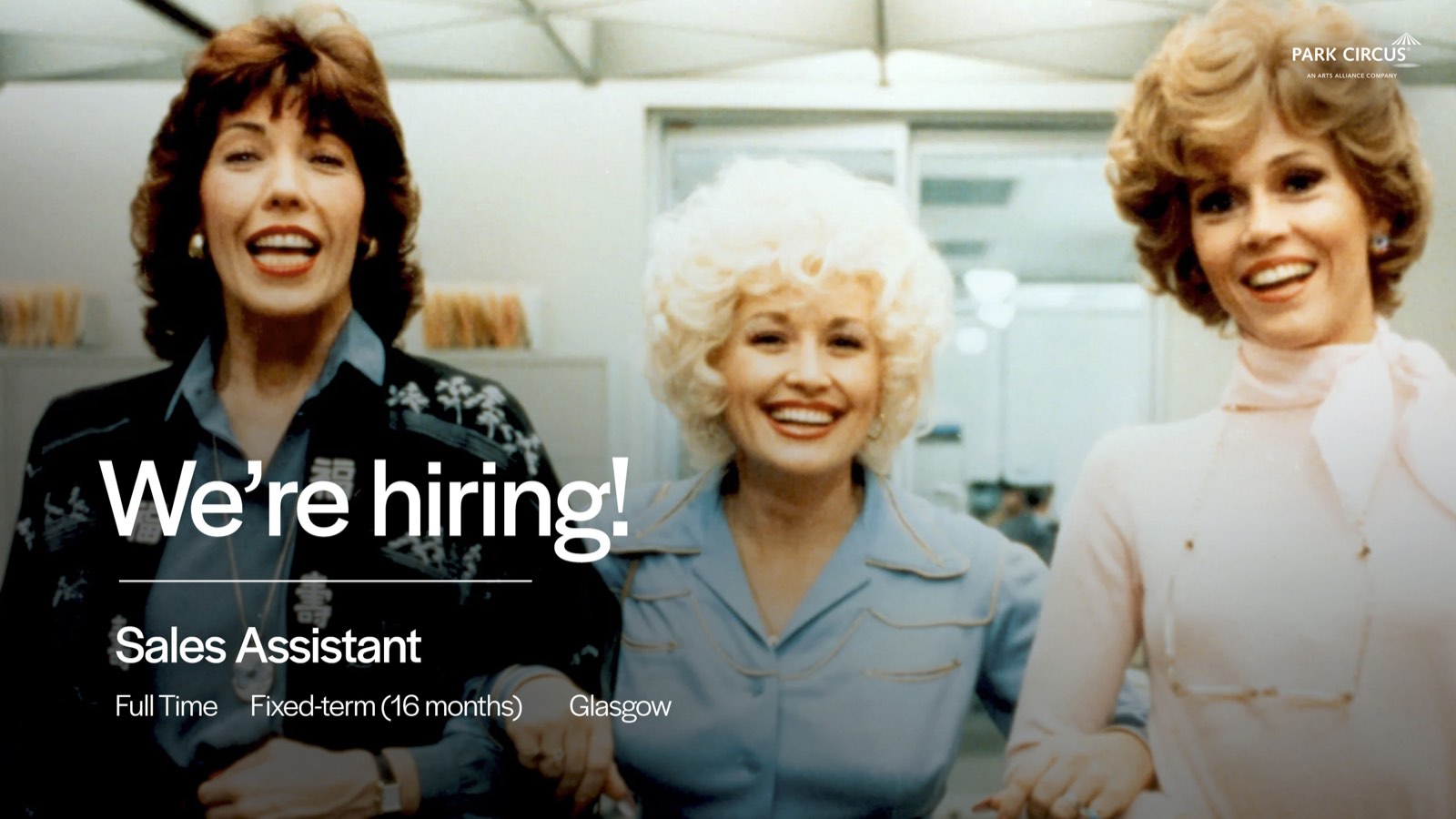 Vacancy: Finance Administrative Assistant | Park Circus